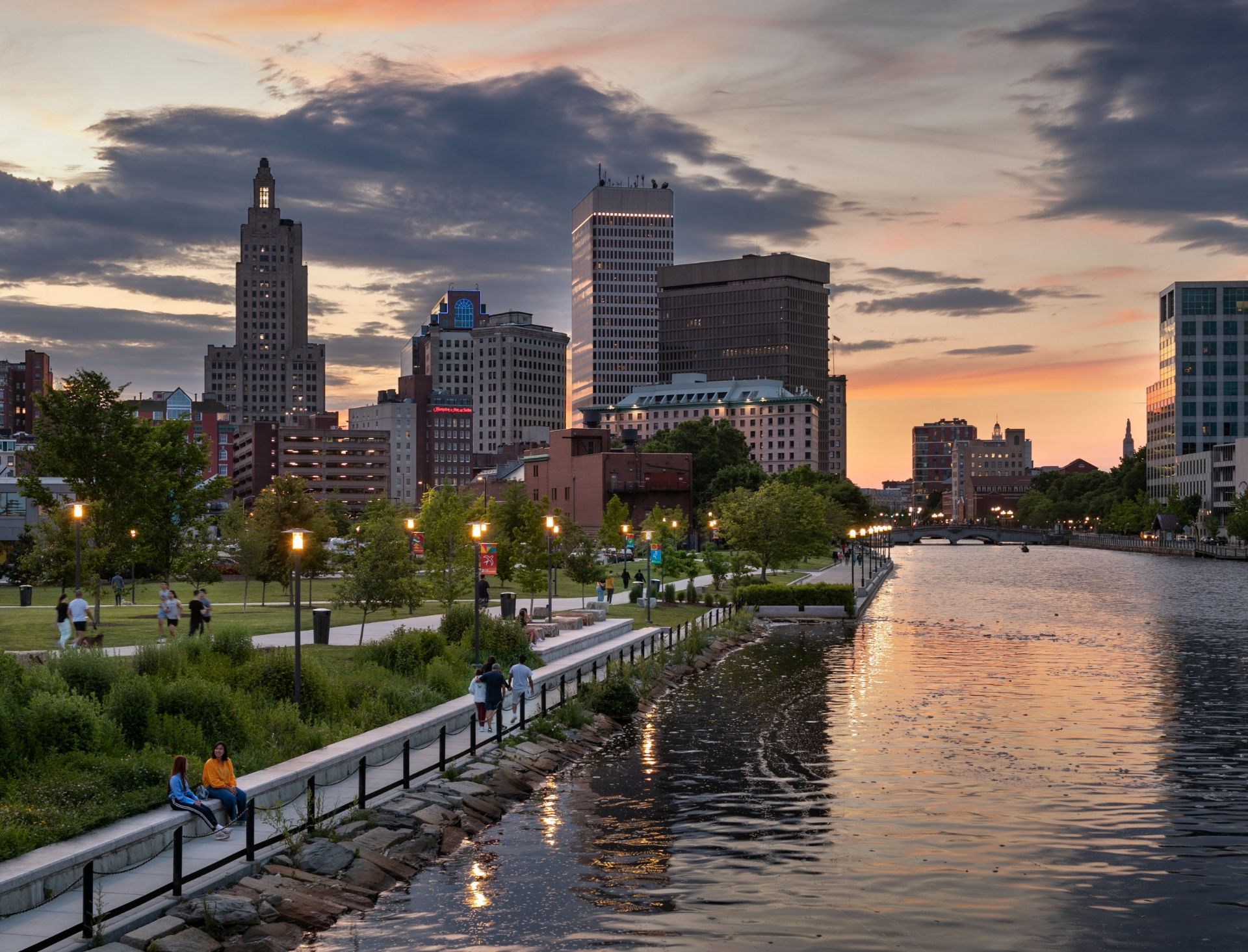 About 195 District Park | Providence River Waterfront Park