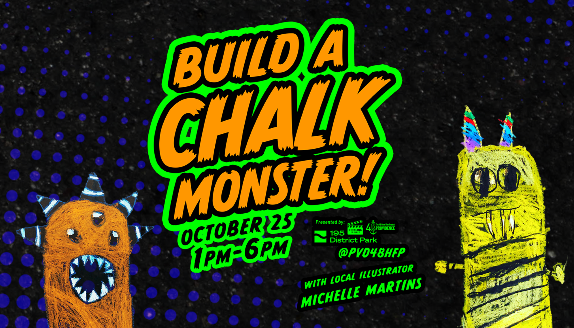 Build a Chalk Monster!