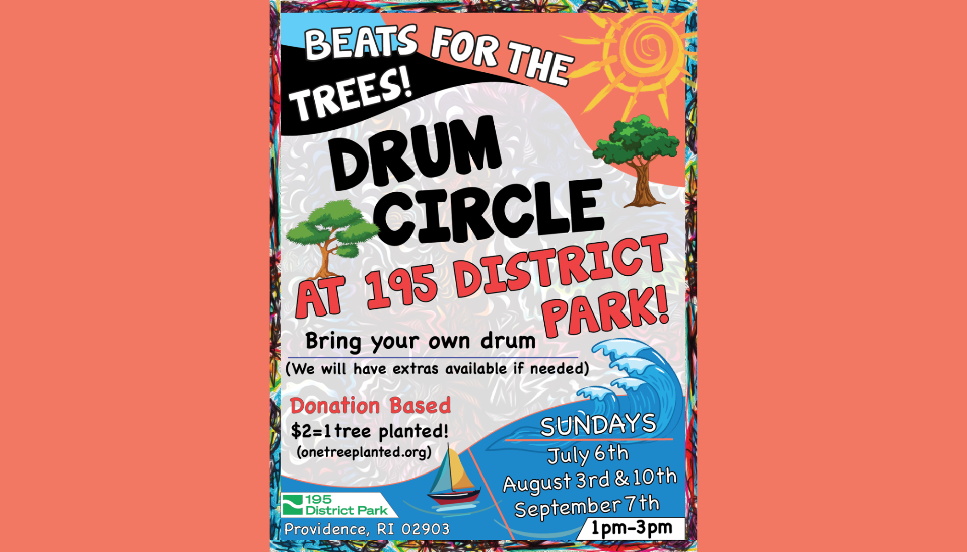 Beats for the Trees Drum Circle