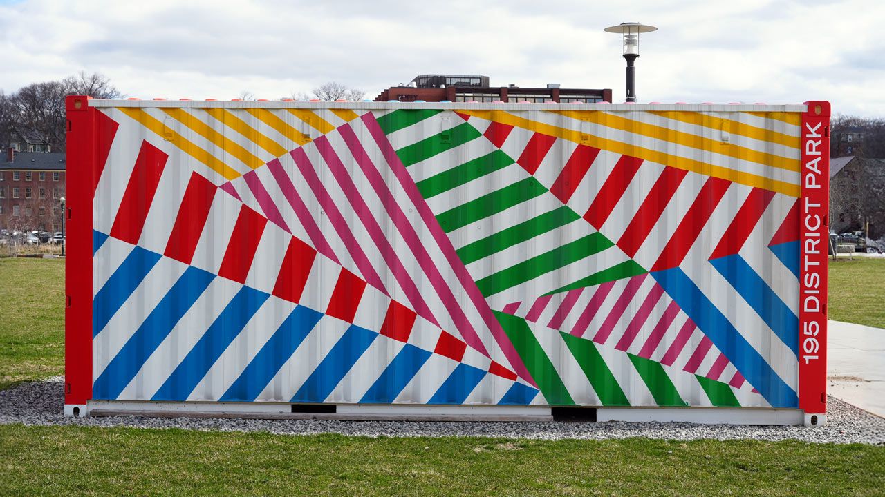 Storage Container Mural